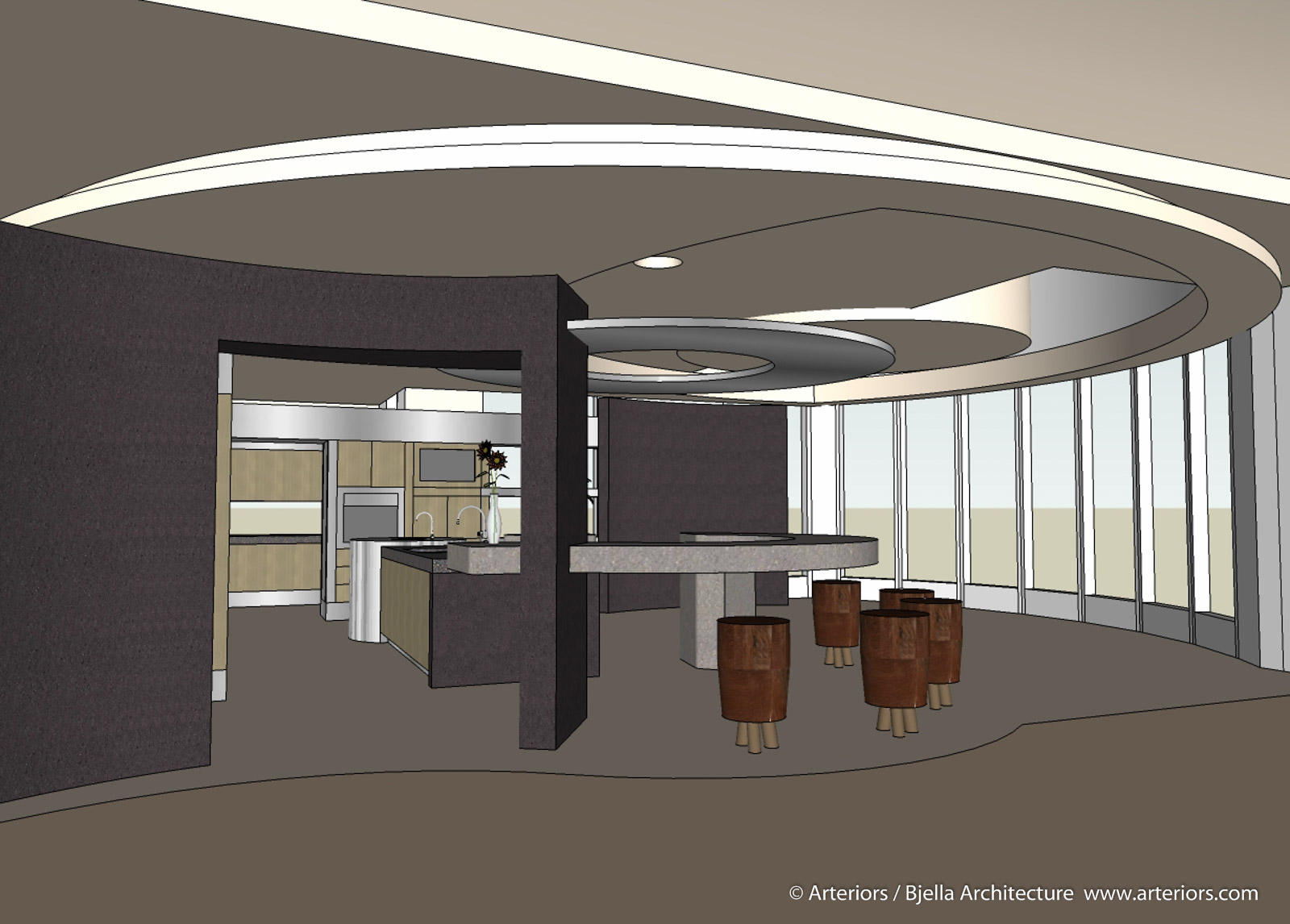 A Kitchen Fit for a Villain | Bjella Architects